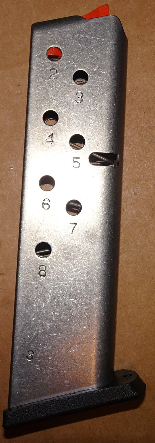 Smith & Wesson S&W 9 mm 8 SHOT SINGLE STACK MAGAZINE 9mm Luger 17219002 ...