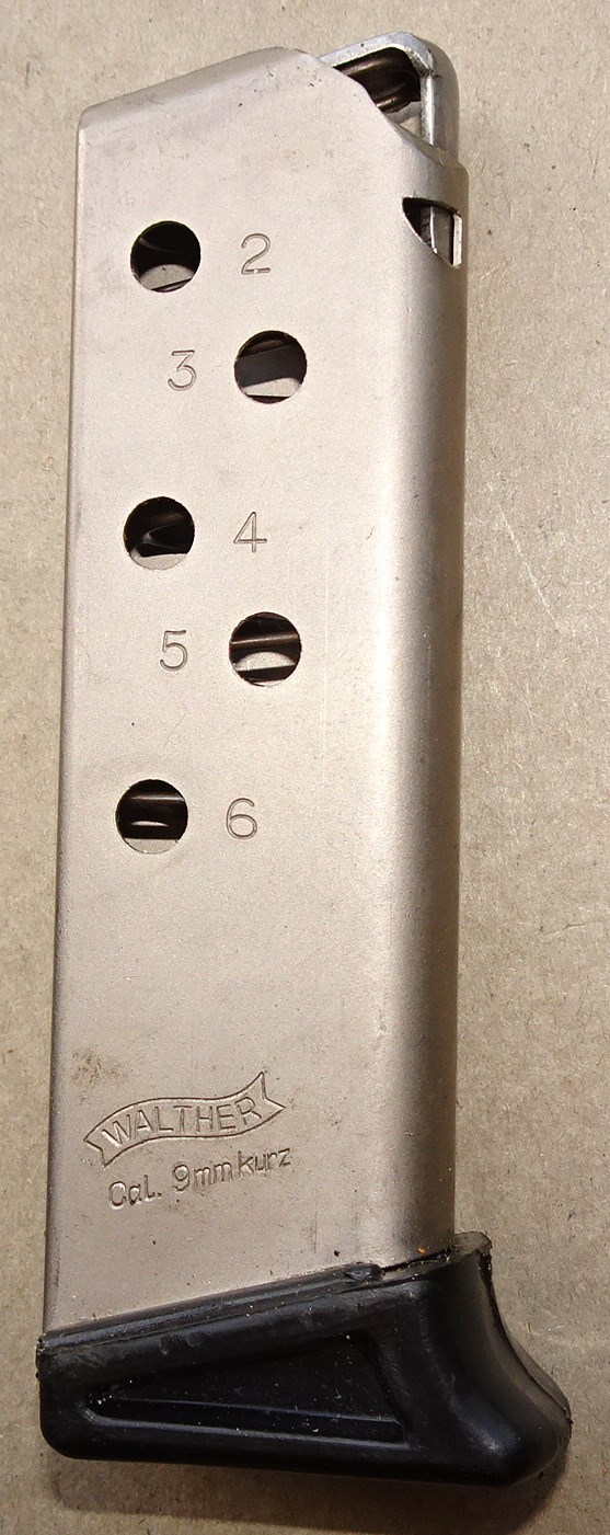 WALTHER MADE 380 CLIP, 6 SHOT, NEW .380 ACP 17249227 - GunAuction.com