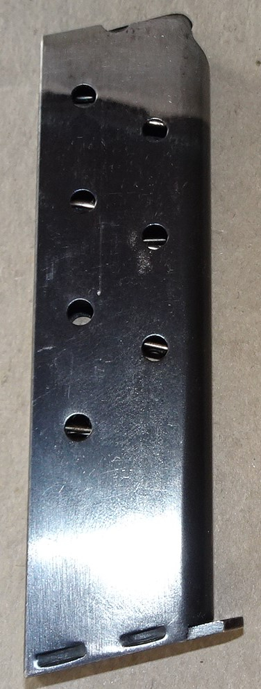 COLT 32 ACP CLIP, TWO TONE, ORIGINAL, AS NEW CONDITION .32 Auto (7.65 ...