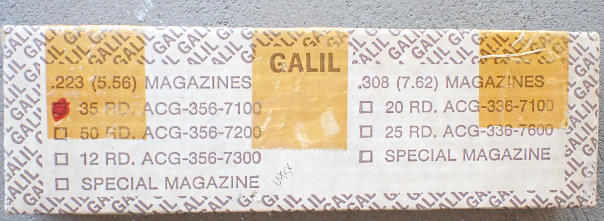 ISRAELI MILITARY INDUSTRIES, 35 ROUND, .223 GALIL MAGAZINE .223 Rem ...