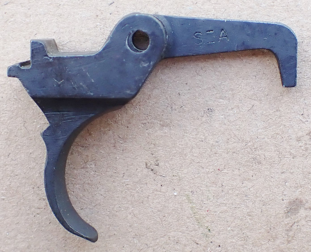 STANDARD PRODUCTS M1 CARBINE TRIGGER, NOS, CODED "S A" 17321115 ...