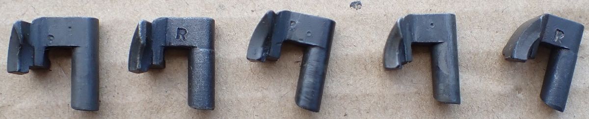 Rock-Ola ROCKOLA M1 CARBINE TYPE 3 EXTRACTORS, FIVE (5), CODED "R" ON ...