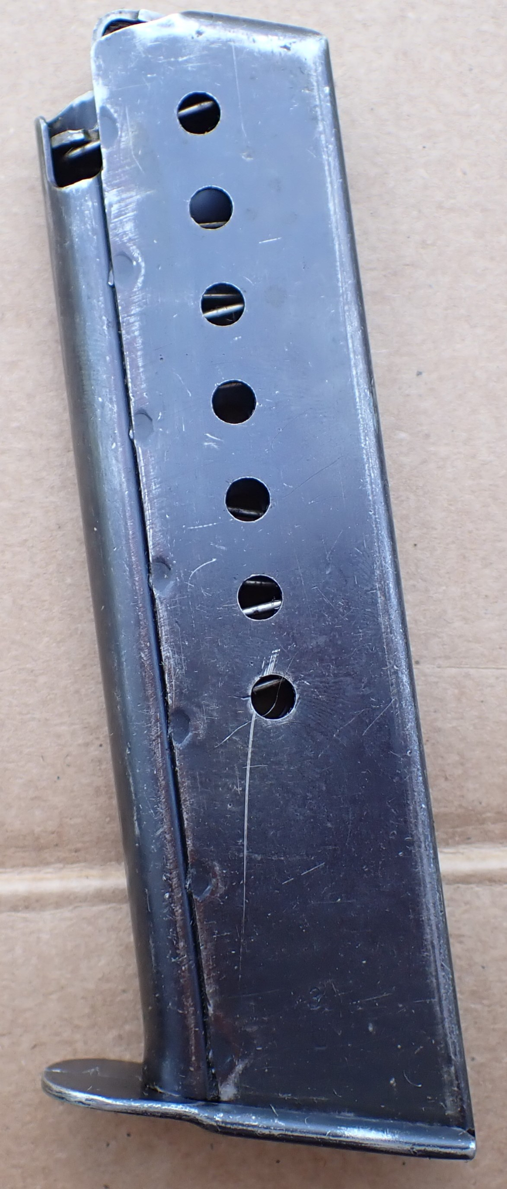 CZECHOSLOVAKIAN ARMY P-38 MAGAZINE, ORIGNAL FINISH, CODED .38 Special ...
