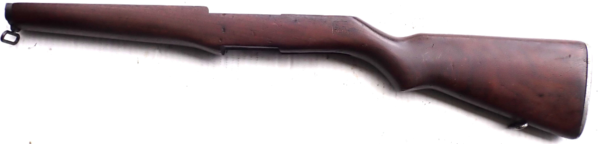 SPRINGFIELD ARMORY M1 GARAND STOCK WITH CARTOUCHE AND ORDINANCE WHEEL ...