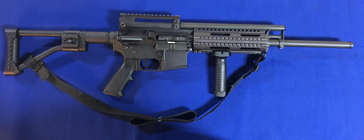 OLYMPIC ARMS OA93 SIDE CHARGING UPPER ON A PCR LOWER 5.56mm NATO ...