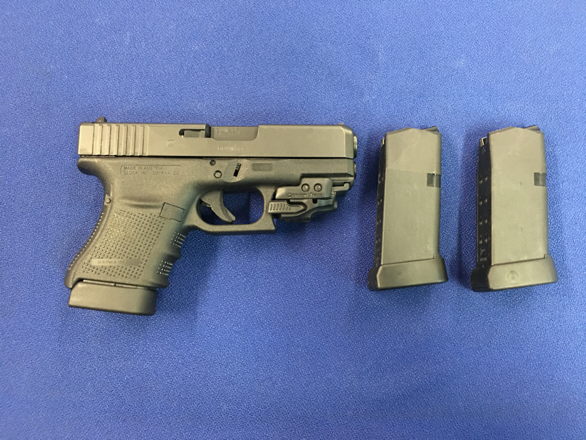 Glock 30 GEN 4, COMES W/ 2 EXTRA MAGS & CRIMSON TRACE LASER, CHAMBERED ...