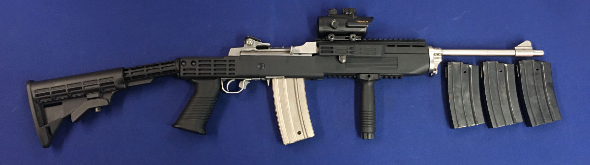 Ruger MINI-14, CUSTOMIZED, CHAMBERED IN .223 Rem. 17302517 - GunAuction.com