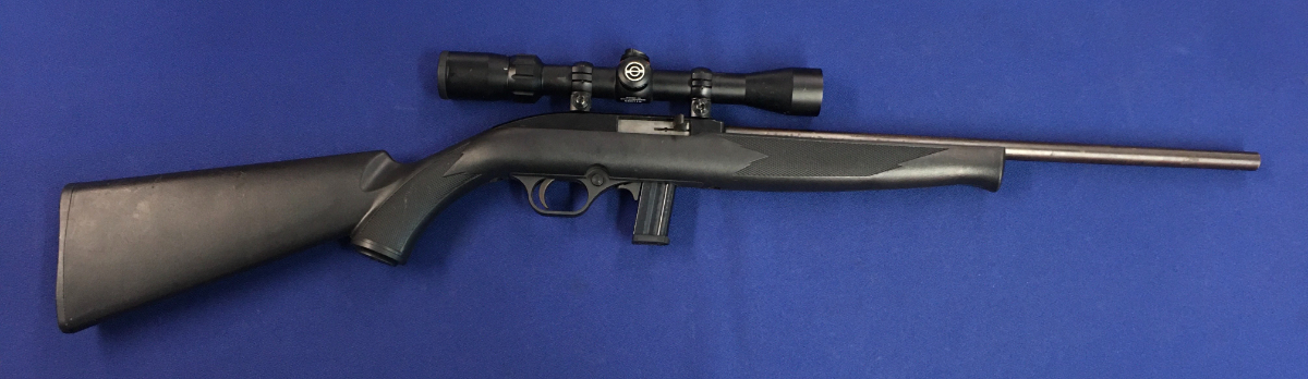 Mossberg MODEL 702 PLINKSTER, COMES W/ SCOPE, CHAMBERED IN .22 LR ...