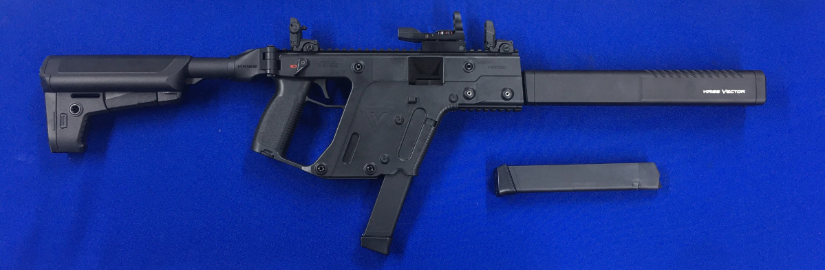 KRISS Arms VECTOR CRB, COMES W/ 2 MAGS, & CASE, CHAMBERED IN .45 ACP ...