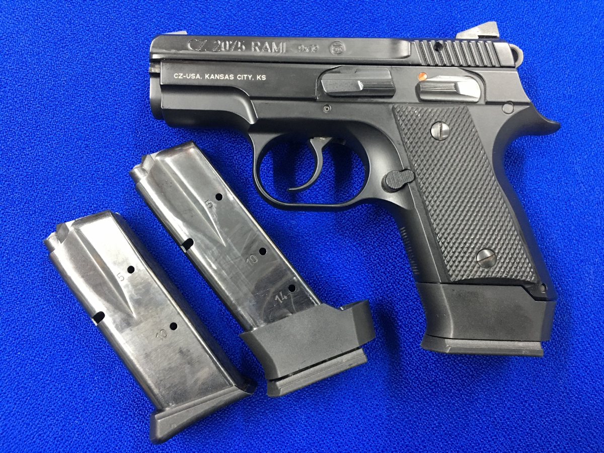CZ 2075 RAMI, COMES W/ 3 MAGS, CHAMBERED IN 9mm Luger 17345194 ...