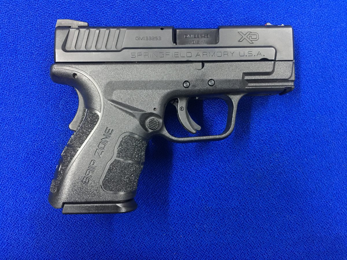 Springfield Armory XD-40 SUB-COMPACT MOD.2, CHAMBERED IN .40 S&W ...