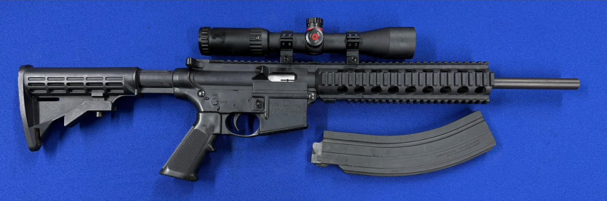 Smith & Wesson MODEL 15-22, COMES W/ SCOPE & 1 MAGAZINE, CHAMBERED IN ...