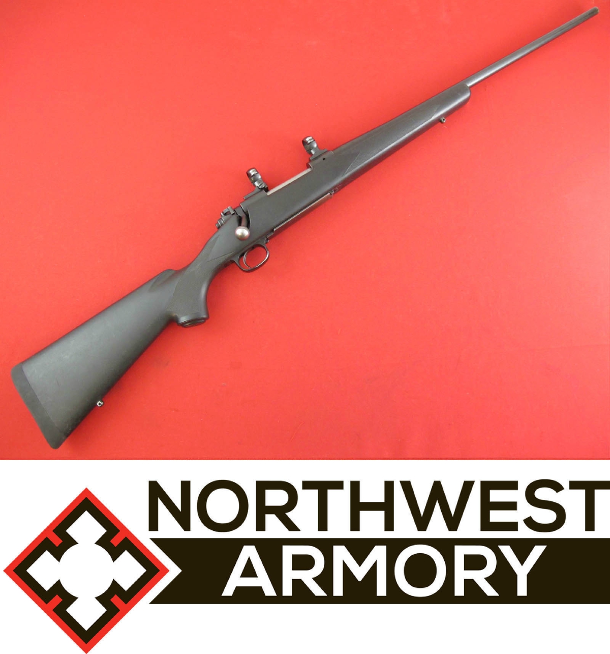 Winchester Model 70 Black Shadow 7mm, 24in Blue/Syn, W/Rings, No ...