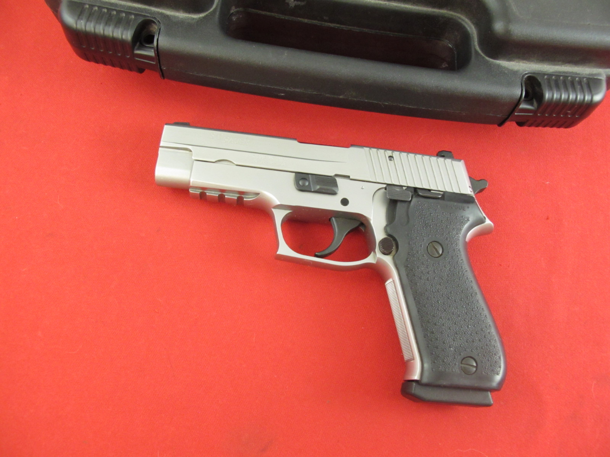 SIG Sauer Model P220 ST 45ACP, 4.5in Stainless, w/Box & 2 Mags, Germany, NO RESERVE .45 ACP ...