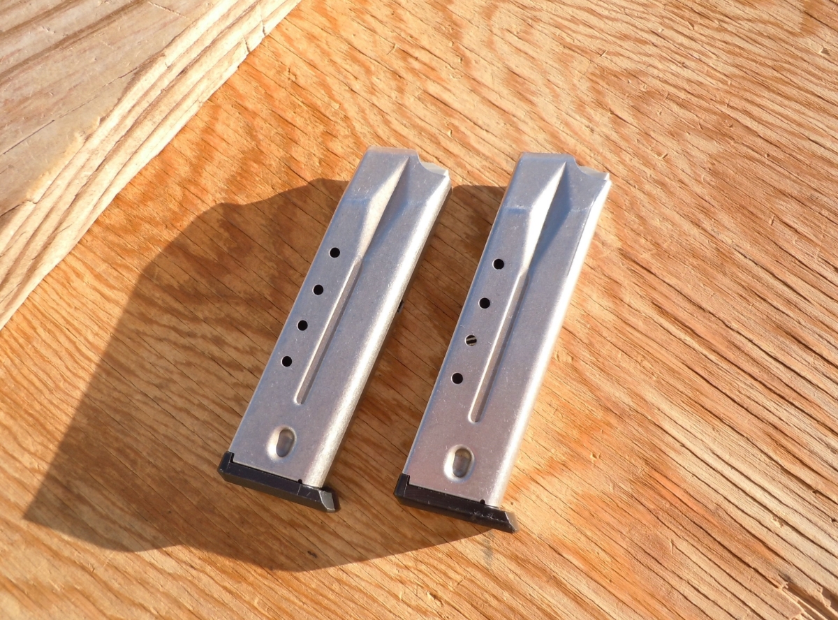 Pictures: Two Factory Ruger P94 Stainless Steel 9mm Magazines - 16480810