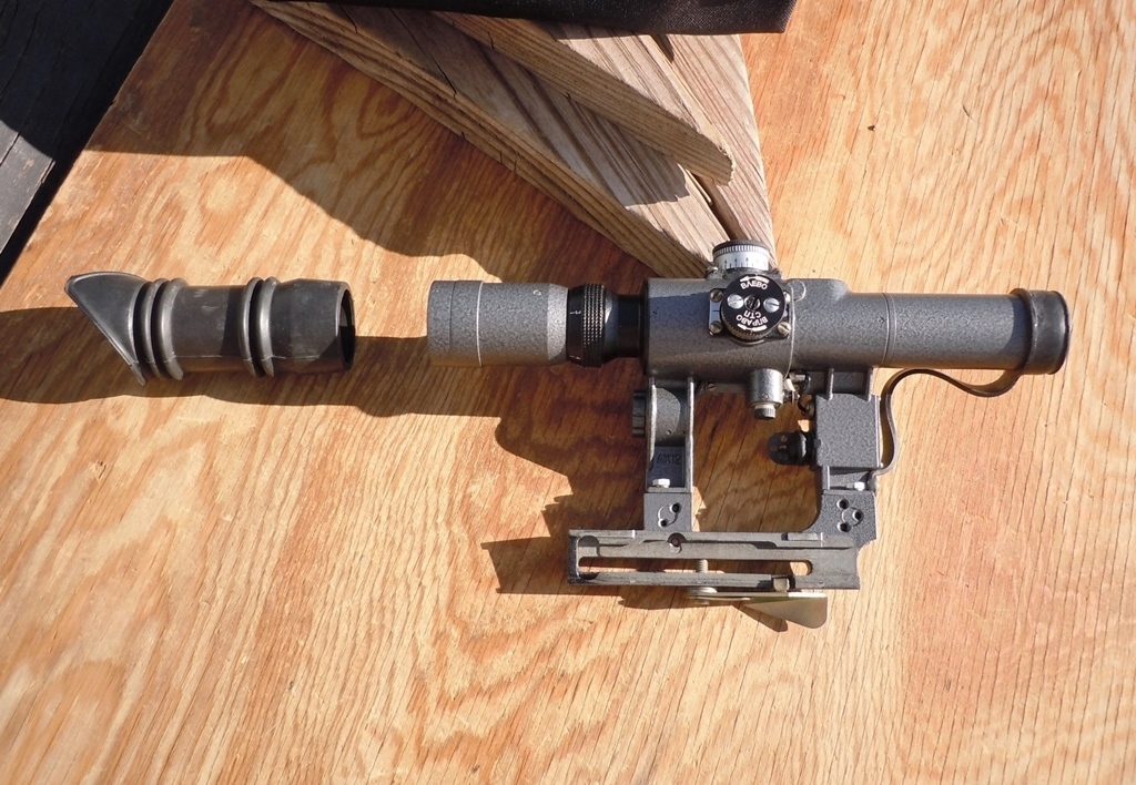 BelOmo 2.5x5 Variable POSP VEPR/Bulgarian SLR Scope w/Mount 17101628 ...