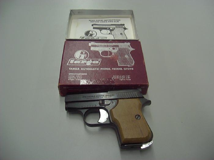 Targa Model Gt27b 25acp Excellent In Box For Sale at GunAuction.com ...