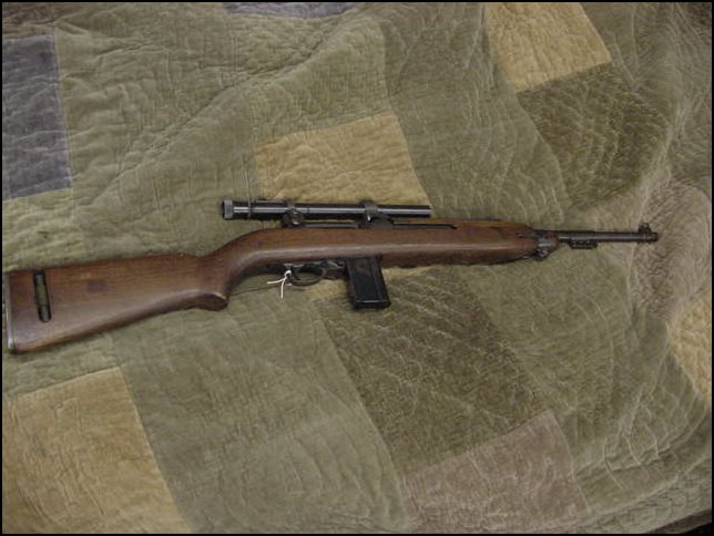 Inland M1 Carbine Sniper M8 Marked 330 Weaver No Reserve For Sale at ...