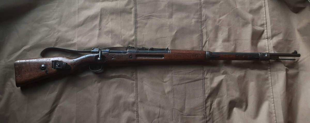 German K98B Gew98 Rifle WWI WW2 W+F Obendorf 1915 dated 8mm Mauser ...