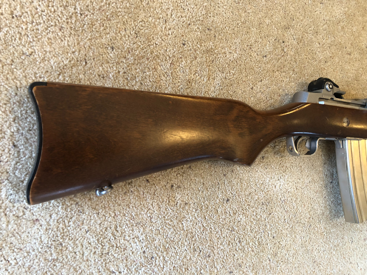 Preban Ruger, .233 Mini-14 Stainless Steel and 4 magazines .223 Rem ...