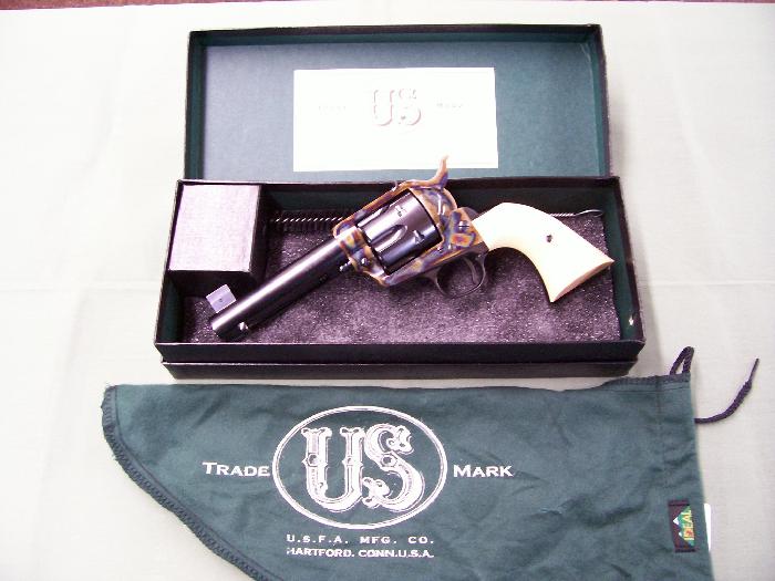 U.S. Fire Arms Mfg. Co. Usfa Us Pre-War Flat Top Target .44 Special For ...