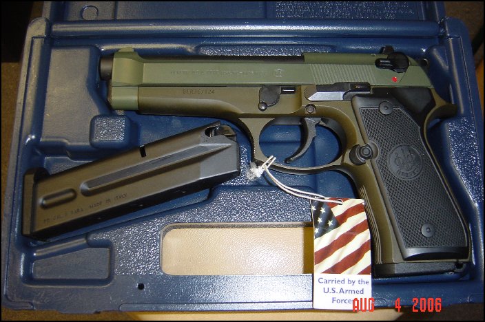 Beretta U.S.A. Corp. Beretta 92fs Od Green New In Box For Sale at ...