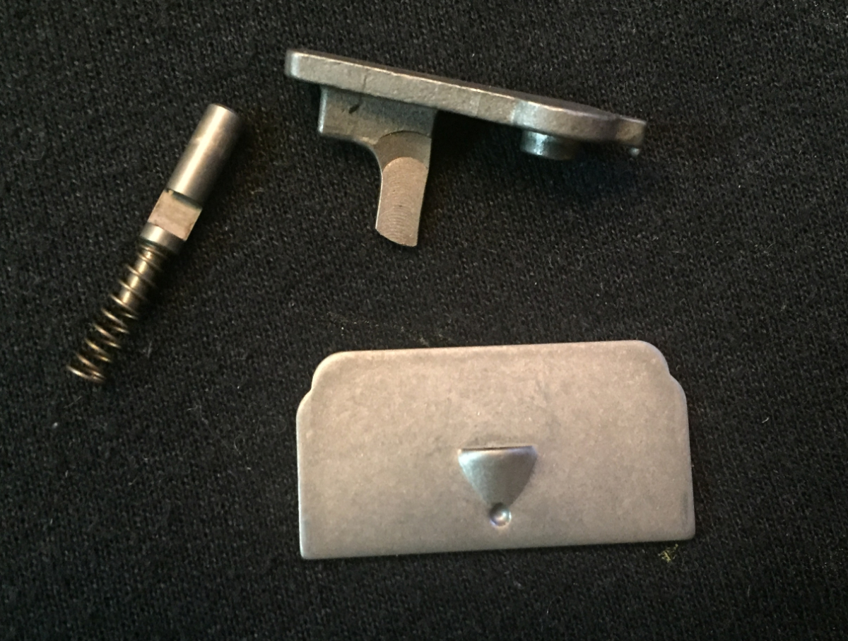 RUGER Ranch Rifle mini 14 BOLT LOCK assemble complete with side plate ...