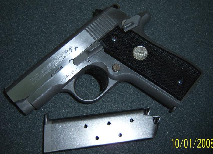 Pictures: Colt Mustang II Plus .380, Stainless, (3) magazines - 8904776
