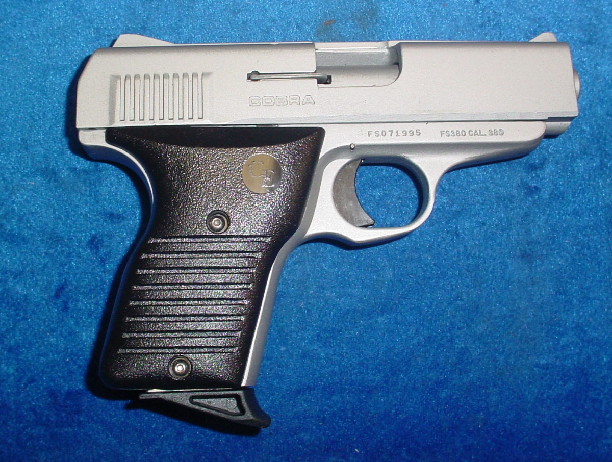 Cobra Model Fs380 380 ACP Cal Chrome Finish Pistol .380 ACP 16601529 ...