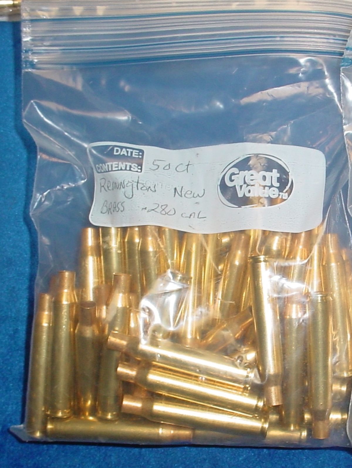 REMINGTON NEW 280 REM BRASS 50 CT .280 Remington 17189737 - GunAuction.com