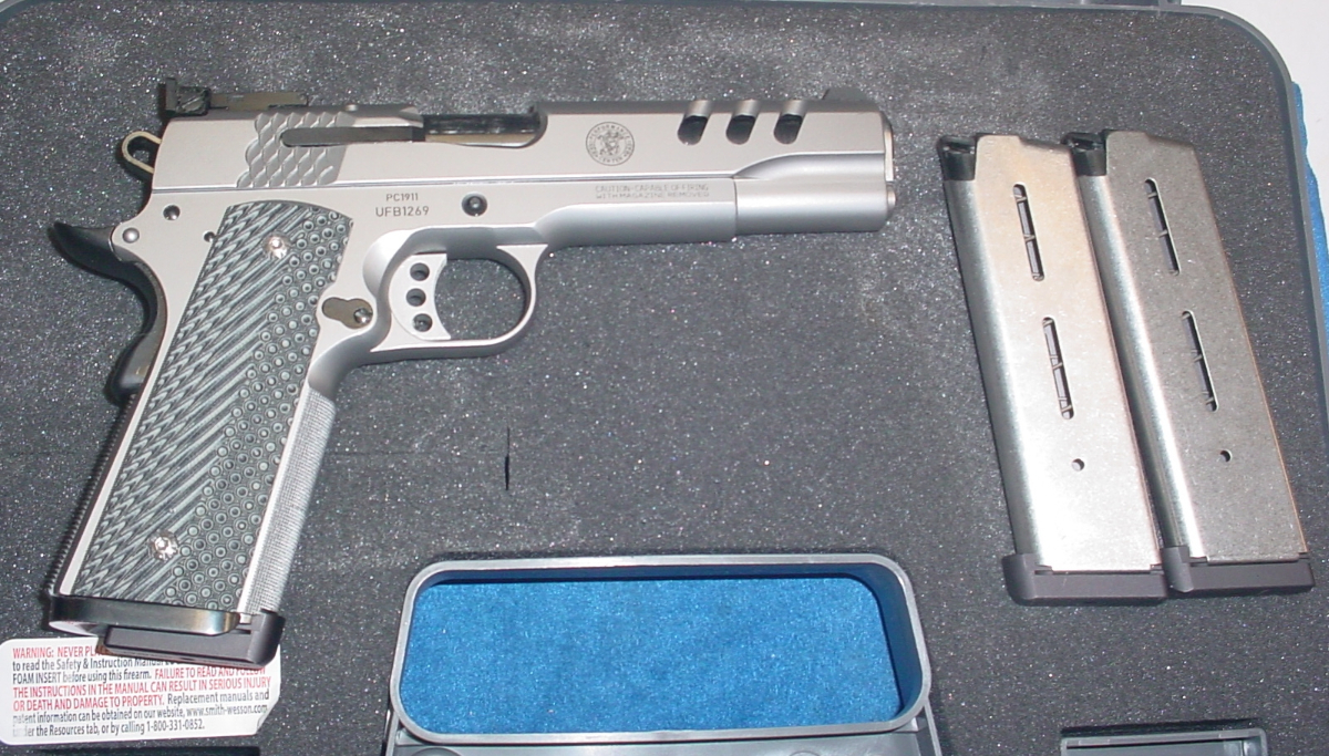 Smith & Wesson MODEL PC1911 WITH PORTS 45 ACP PERFORMANCE CENTER .45 ...