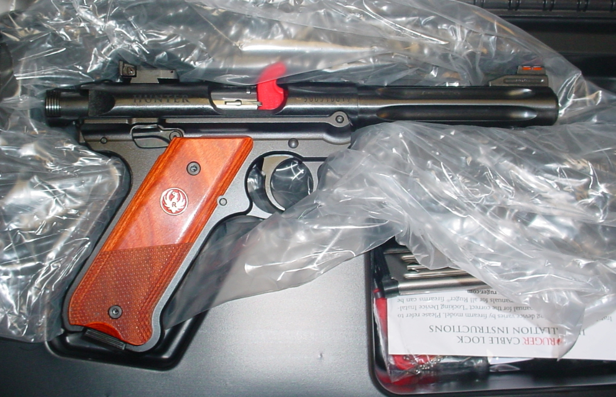 Ruger MARK IV HUNTER FLUTED 22 LR SEMI AUTO PISTOL .22 LR 17227361 ...