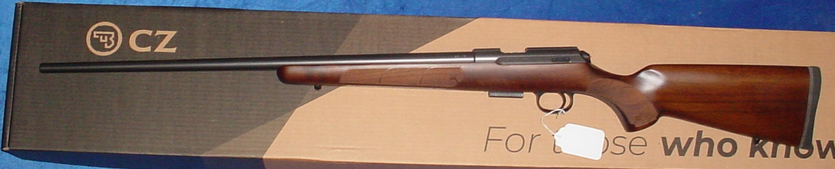CZ MODEL 457 AMERICAN 17HMR BOLT ACTION RIFLE WALNUT STOCK .17 HMR ...