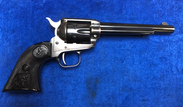 Colt PEACEMAKER 6 INCH CASE COLOERED 22LR SINGLE ACTION REVOLVER .22 LR ...