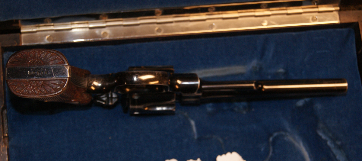 Pictures: Smith & Wesson REGISTERED MAGNUM 357 MAG REVOLVER 6 INCH IN ...