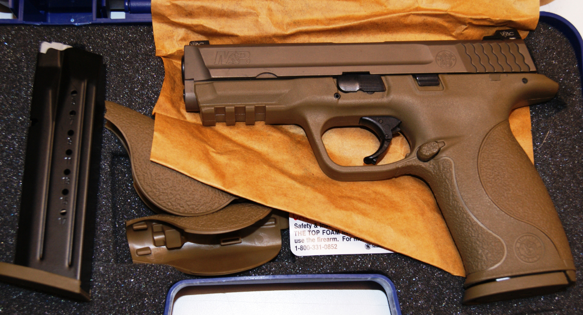 Smith & Wesson MODEL M&P VTAC 9MM SEMI AUTO PISTOL LIKE NEW IN BOX 9mm ...