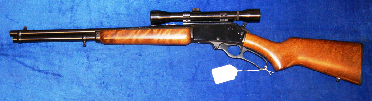 Marlin MODEL 30AS 3030 CALIBER LEVER ACTION WITH SCOPE .30-30 ...