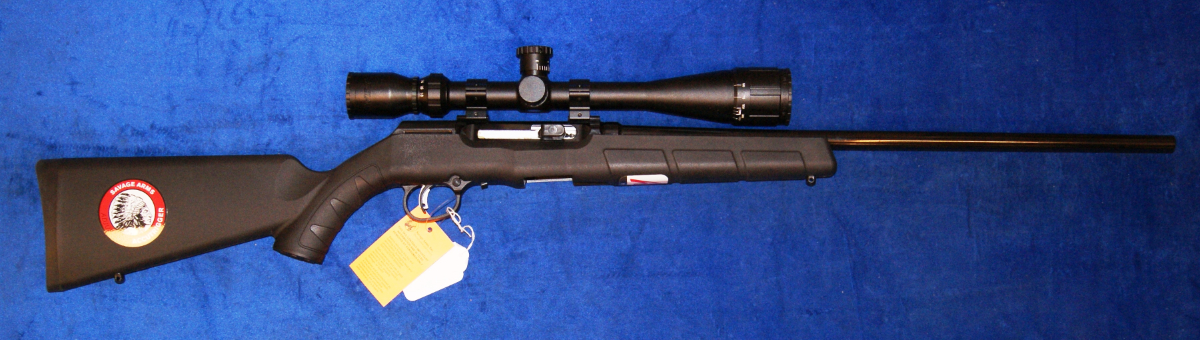 Savage MODEL A17 17HMR SEMI AUTO RIFLE WITH SCOPE .17 HMR 17367355 ...
