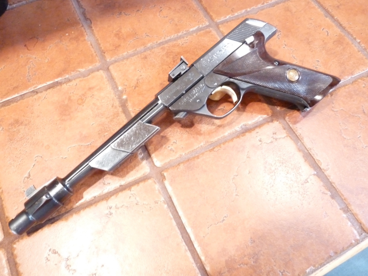 High Standard Model 103 Supermatic Trophy 8" Barrel Target Pistol .22 ...