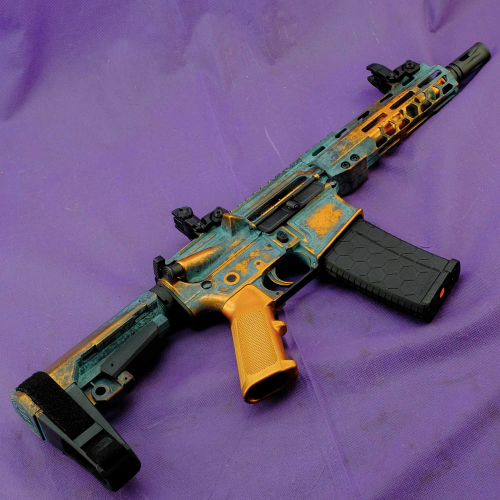 Anderson Lightweight AR15 5.56x45 223 Pistol 7 inch 5.56mm NATO Dark ...