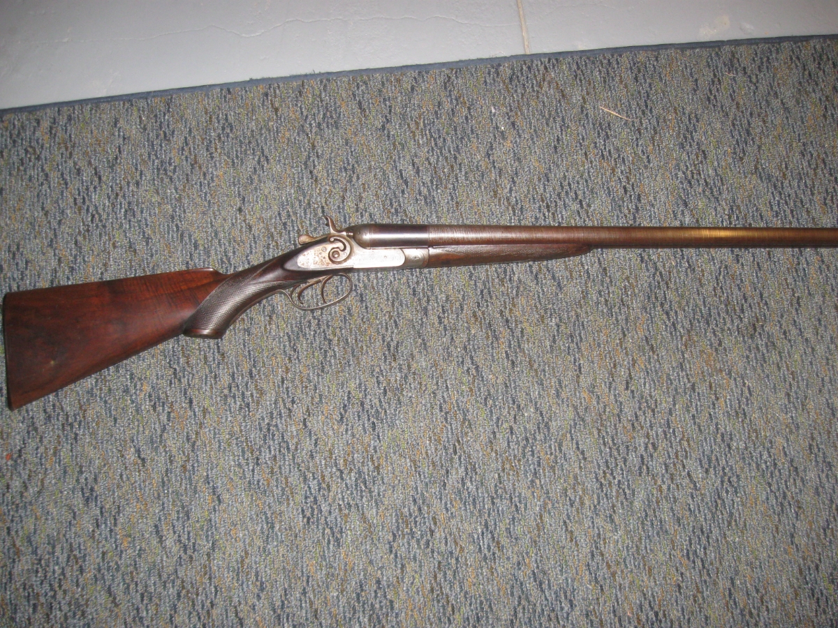 H. Pieper H Pieper 12 Ga Sxs Damascus Shotgun 12 For Sale at GunAuction ...