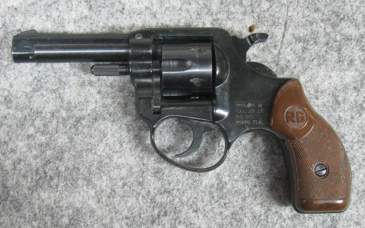 Rohm GmbH RG Ind. Model 14, double action .22LR revolver .22 Long ...