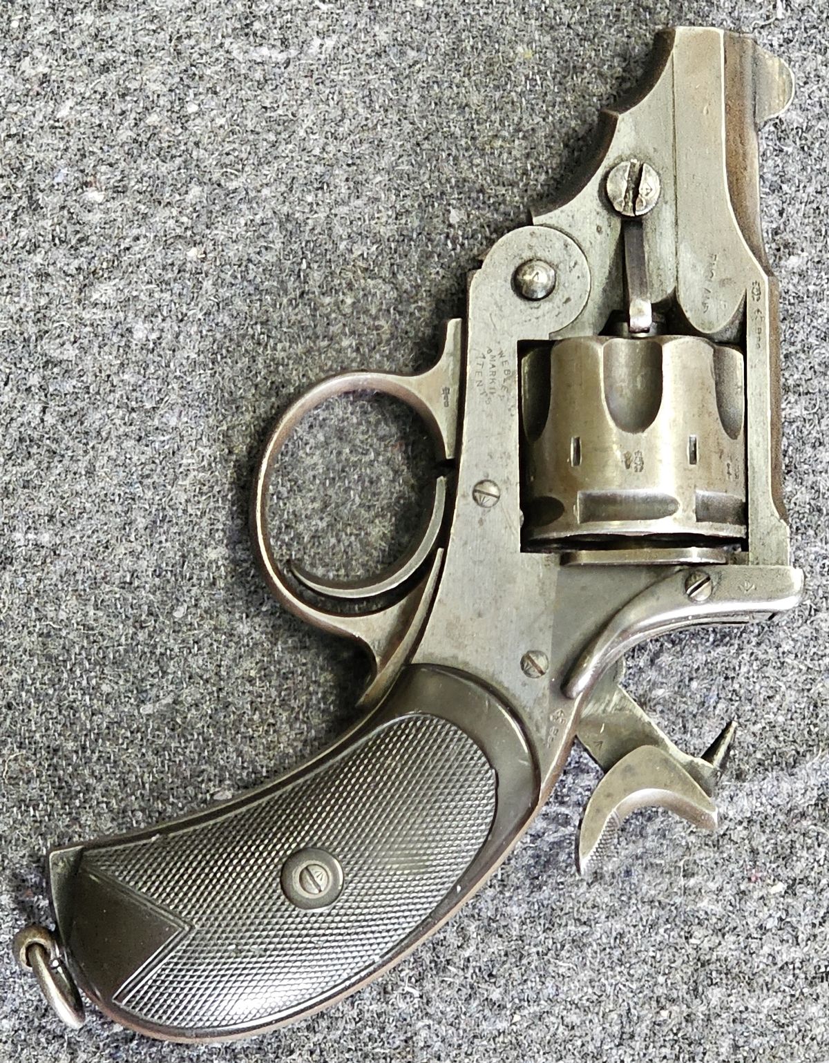 Webley & Scott Webley & Sons Mark II military revolver .45 ACP 17362372 ...