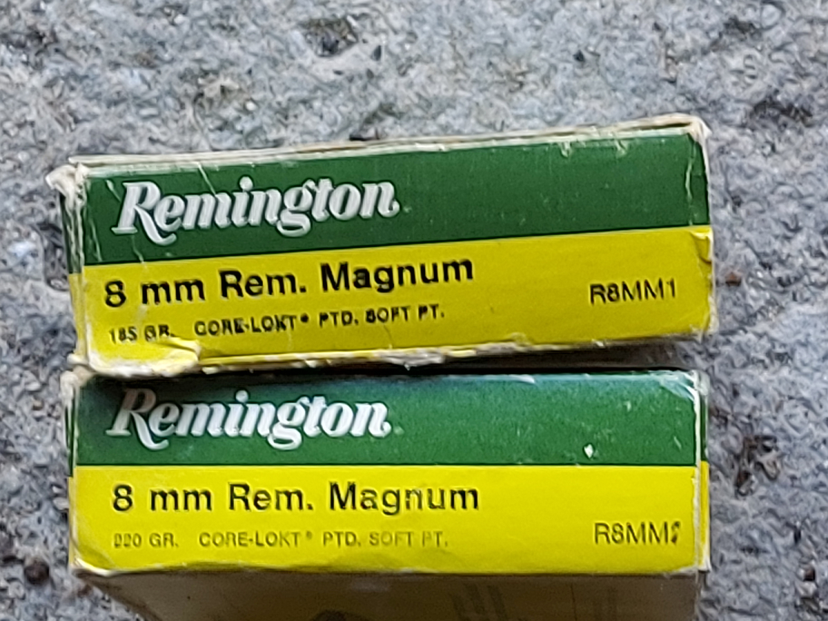 Remington 8mm Magnum 39 rounds of new old stock 8mm Mauser 17127568 ...