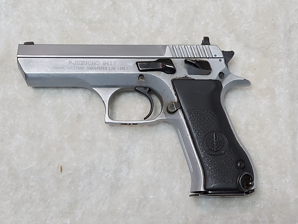 IMI Jericho 9mm Isreali 9mm Chrome 9mm Luger 17143739 - GunAuction.com