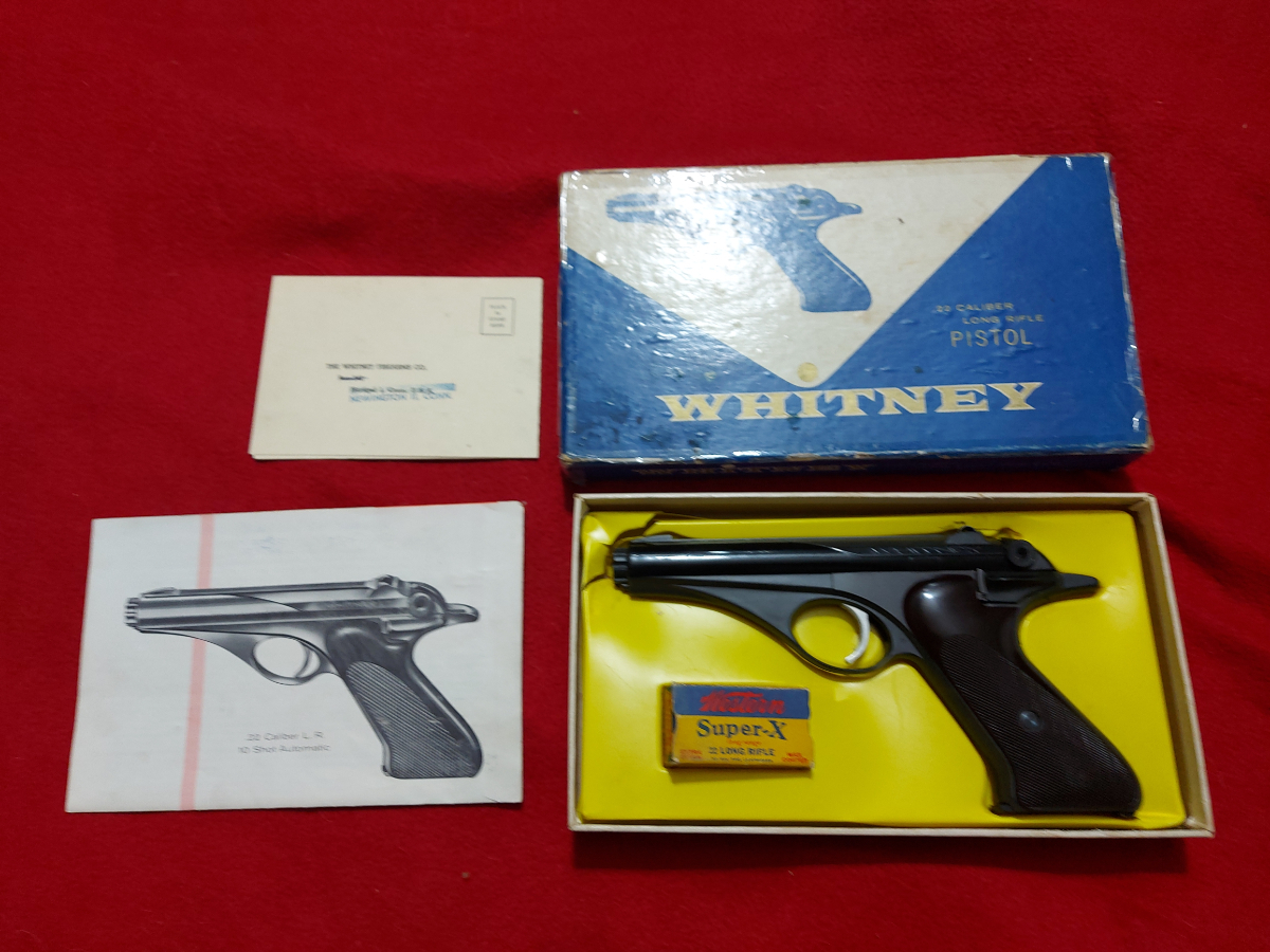 Whitney HARD TO FIND Wolverine 22 caliber space pistol with box and ...