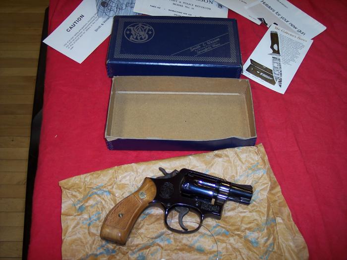 Smith & Wesson Mod 10 K Frame 2 Inch Snub Nose, Round Butt, New Unfired ...