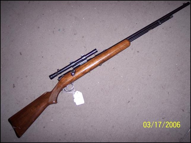 Savage Model 5 Bolt Action Rifle In 22 Lr, With Weaver 298 Scope, Nice ...