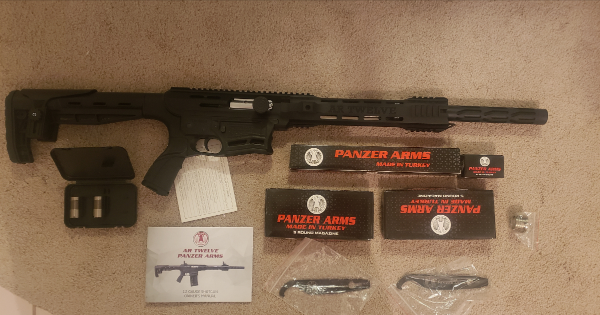 Panzer Arms AR-12 Semi Auto 12 GA 17135993 - GunAuction.com