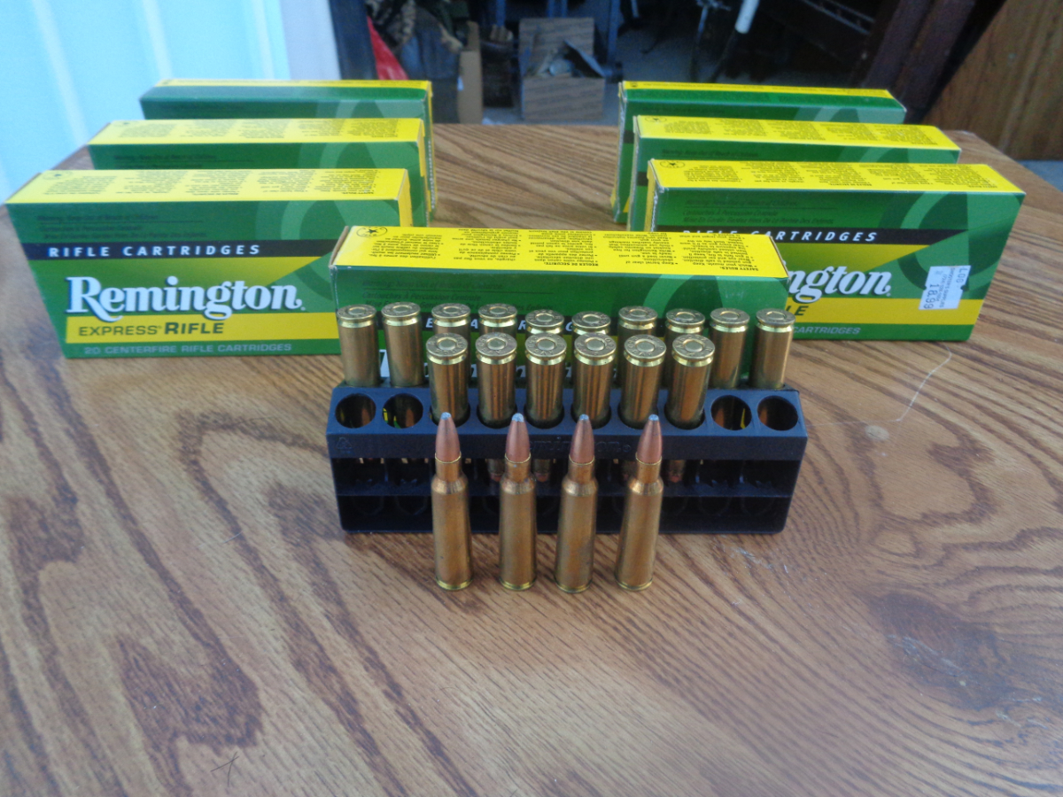 Remington 250 Savage 140 100 Grain Pointed Soft Point Cartridges .250 ...